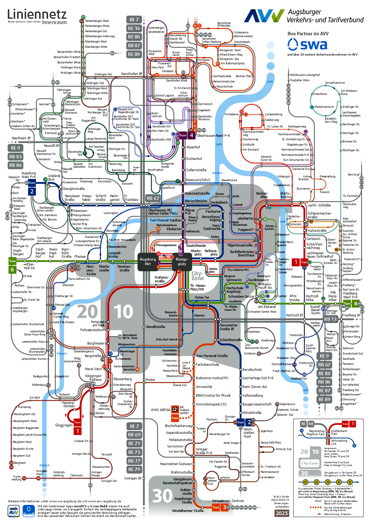 Netzpläne - AVV | Augsburger Verkehrs- & Tarifverbund