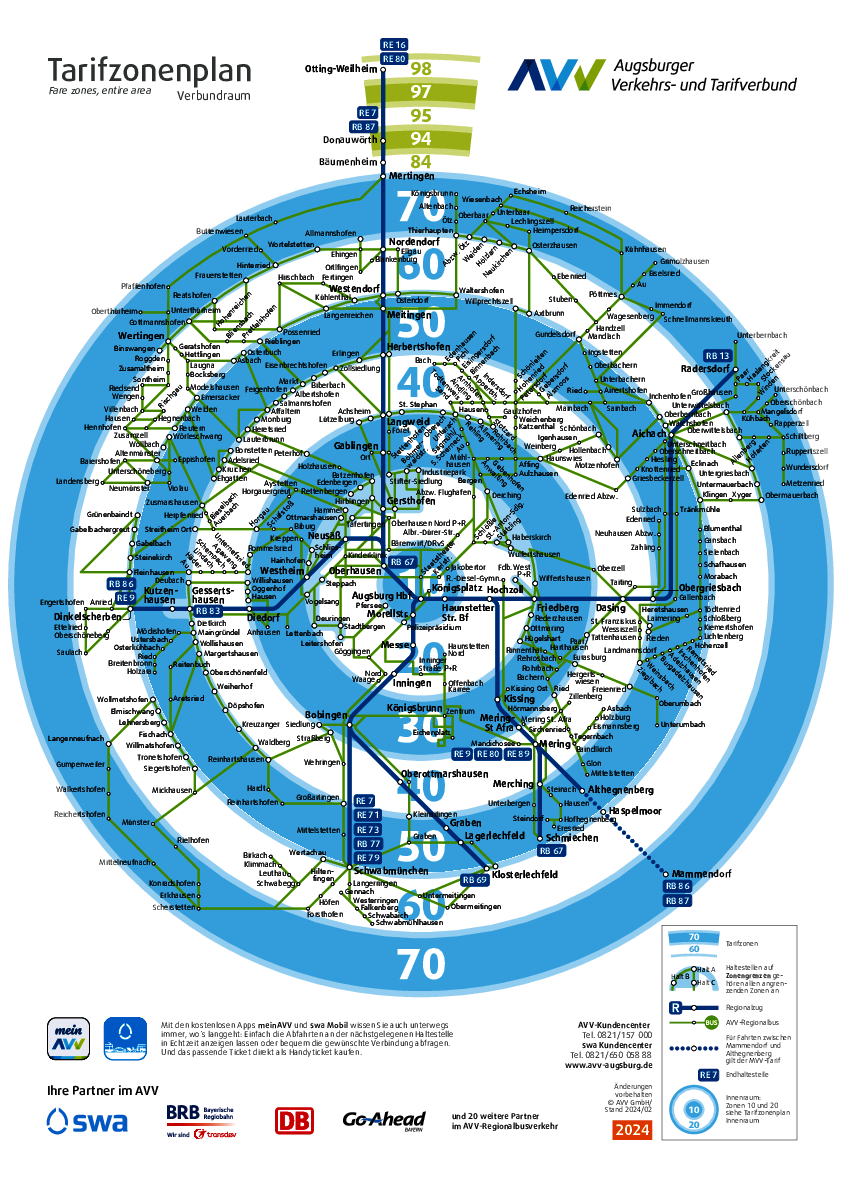 Netzpläne - AVV | Augsburger Verkehrs- & Tarifverbund